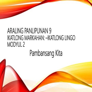 Aralin 4 IMPLASYON | PPTX