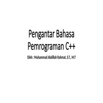 PPT - Pemrograman - Informatika Univeral.pptx | Free Download