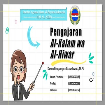 PPT - Pengajaran Al Kalam wa Al hiwar.pptx