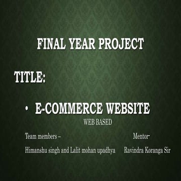 PPT-Presentation-of-E-Commerce-website-Project.pptx