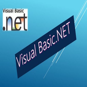 Qué es visual basic | PDF