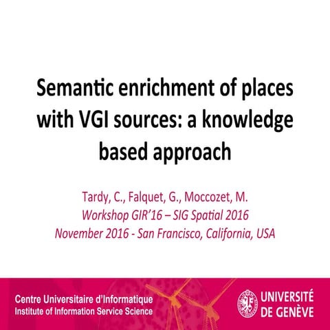 Semantic enrichment of places with vgi sources a knowledge based approach | PDF