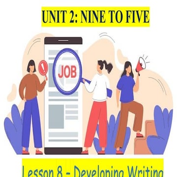PPT-TA12-UNIT2-L8-DEVELOPING WRITING.ppt