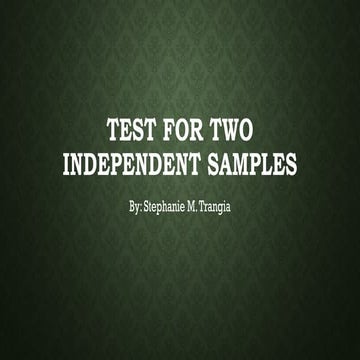 PPT - Test for two independent samples.pptx