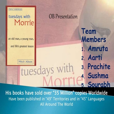 Tuesdays with Morrie | PPTX