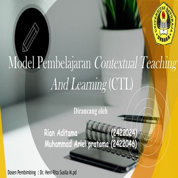 Pengembangan Modul Diklat Kewirausahaan untuk Siswa SMK | PPTX