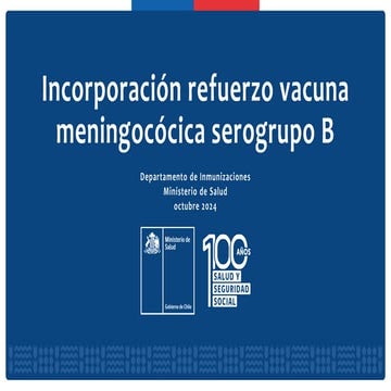 ppt-Vacunacion-Refuerzo-Meningo-B.pdf para leer | PDF