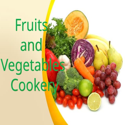 Preparing Vegetable Dishes | PPTX