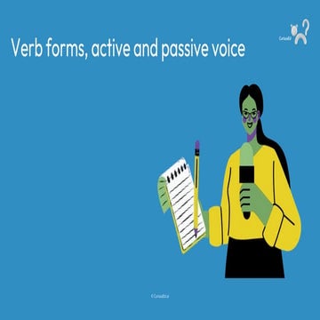 Verb Forms Explained: Tenses, Active & Passive Voice | PDF