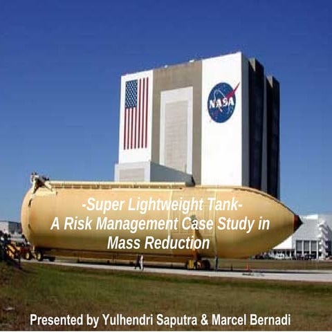 4 Super Lightweight Tank - Risk Management | PPT