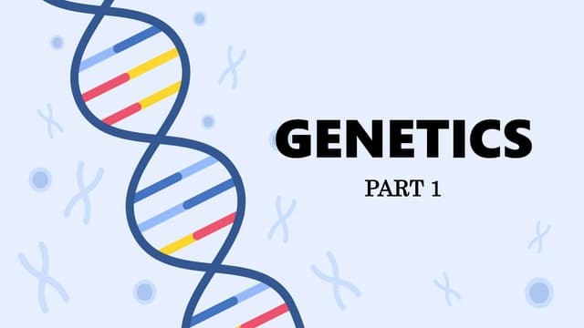 Chromosome theory of inheritance | PPTX