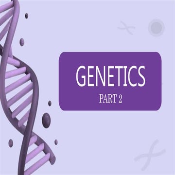GENETICS- CENTRAL DOGMA OF MOLECULAR BIOLOGY | PPTX