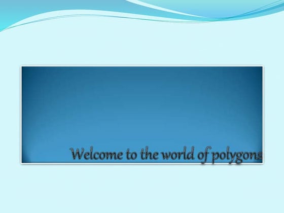 Polygons ppt | PPT