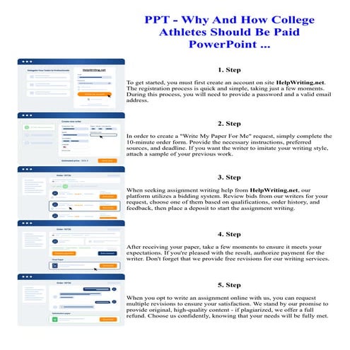 PPT - Why And How College Athletes Should Be Paid PowerPoint ... | PDF