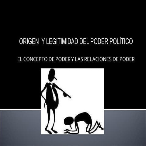 Origen y legitimidad del poder político | PPT