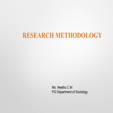 PPT ON RESEARCH METHODOLOGY BY AYAN .ppt