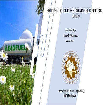 Biofuels.................... ............. | PPT