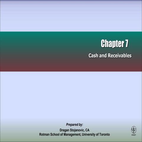 Ppt07 1 cash receivable | PPTX