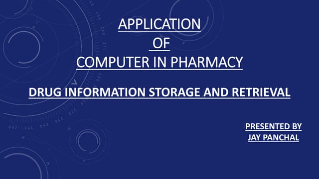 Information Storage and Retrieval system (ISRS) | PPTX