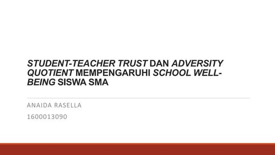 HUBUNGAN KEPRIBADIAN EKSTROVERT DENGAN SCHOOL WELL-BEING DI SMA.ppt.pptx