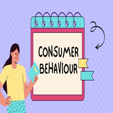Power Point slides on CONSUMER BEHAVIOUR | PDF