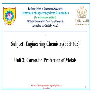 Engineering chemistry corrosion protection.pptx