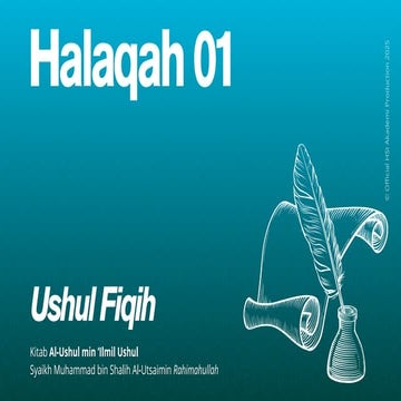 Mukaddimah Ilmu Ushul Fiqih materi Kuliah Akademi HSI | PDF