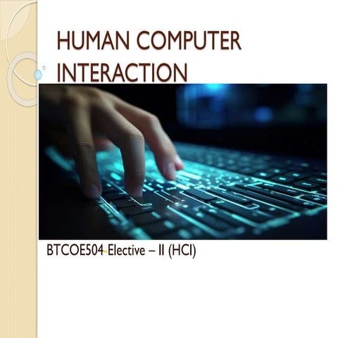Introduction to Human Computer Interaction .pdf