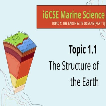 PPT 1.1 The Structure of the Earth (1).pptx