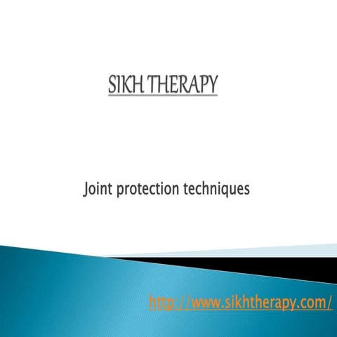 joint protection techniques | PPTX