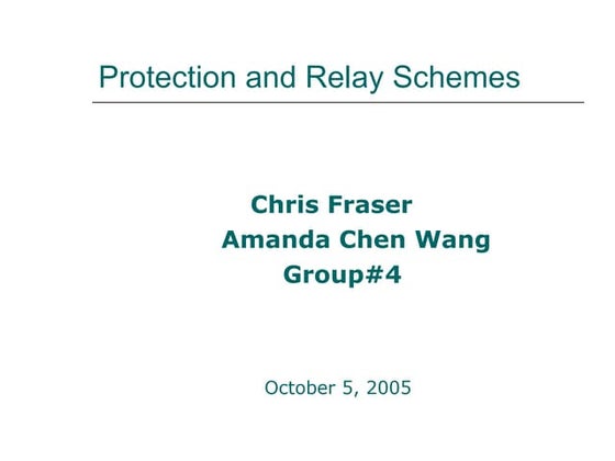 Circuit Breakers - LSIG functions - Summary Guide for Settings | PDF