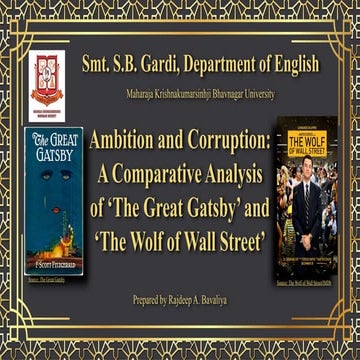 Paper 106 | Ambition and Corruption: A Comparative Analysis of ‘The ...