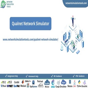 Qualnet Network Simulator Research Help | PPTX | Computing | Technology & Computing