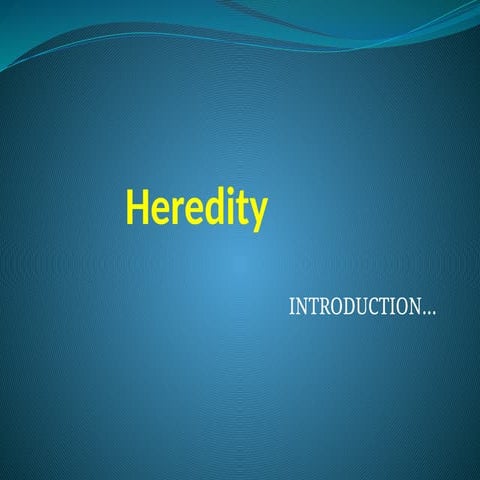 CLASS 10 SCIENCE CHAPTER 9- HEREDITY AND EVOLUTION | PPTX