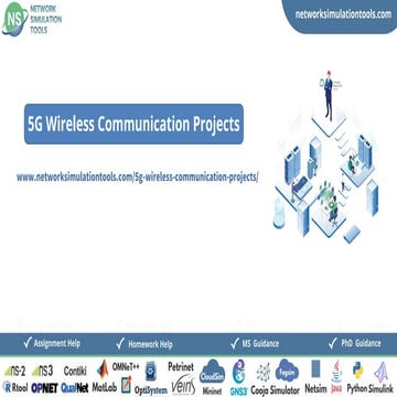 5G Wireless Communication Research Project Ideas | PPT