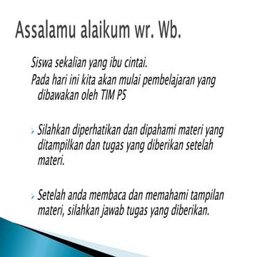 Proyek Tema Dimensi P5 Pelajar Pancasila | PPT