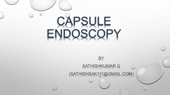ENDOSCOPY | PPT