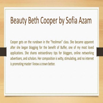 sofia azam | PPT
