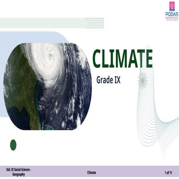 PPT1_CB_IX_SSc_Climate (3).ppsx of SS Grade 9th | PPSX