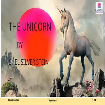 PPT1_CB_VIII_Eng_The Unicorn.ppt- FOR MORE INFORMATION | PPT