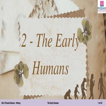 Early Humans | PPTX
