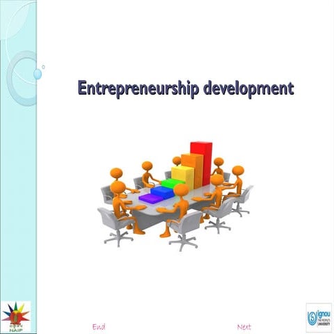Introduction to entrepreneurship development | PPT
