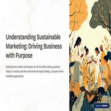 ppt on business as sustainable marketing | PDF