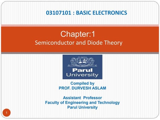 Semiconductors | PPT | Chemistry | Science