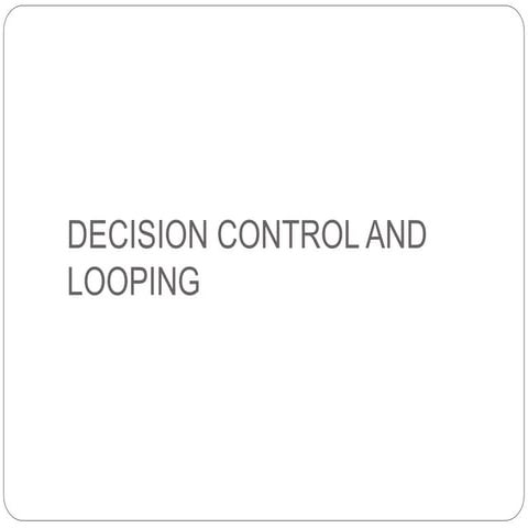 The Three Basic Selection Structures In C Programming Concepts Ppt