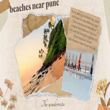 Beaches Near Pune India - The Wonder Vista | PPTX