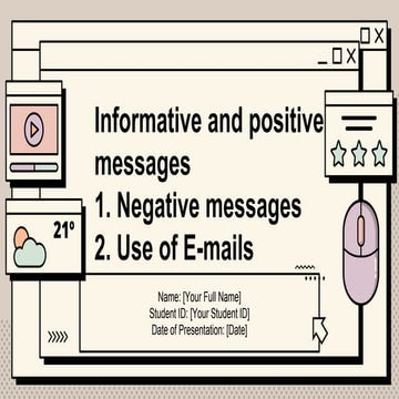 Informative and Positive Messages emails | PPT