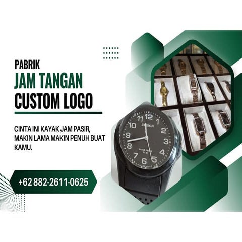 Jam Tangan Custom Nama, +62 882-2611-0625 | PPTX