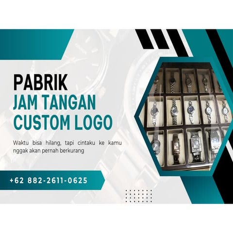 Distributor Jam Tangan Custom, +62 882-2611-0625 | PPTX