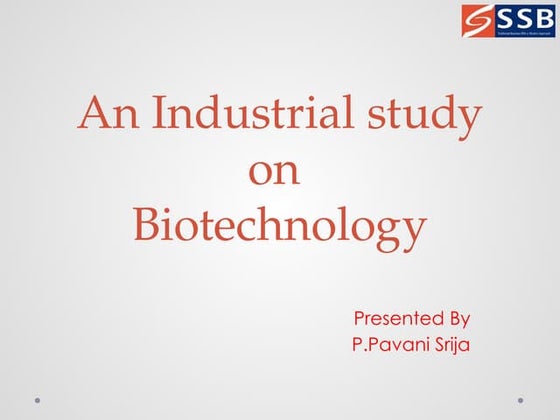 Biotechnology in India | PPTX | Biotech and Biomedical Industry ...